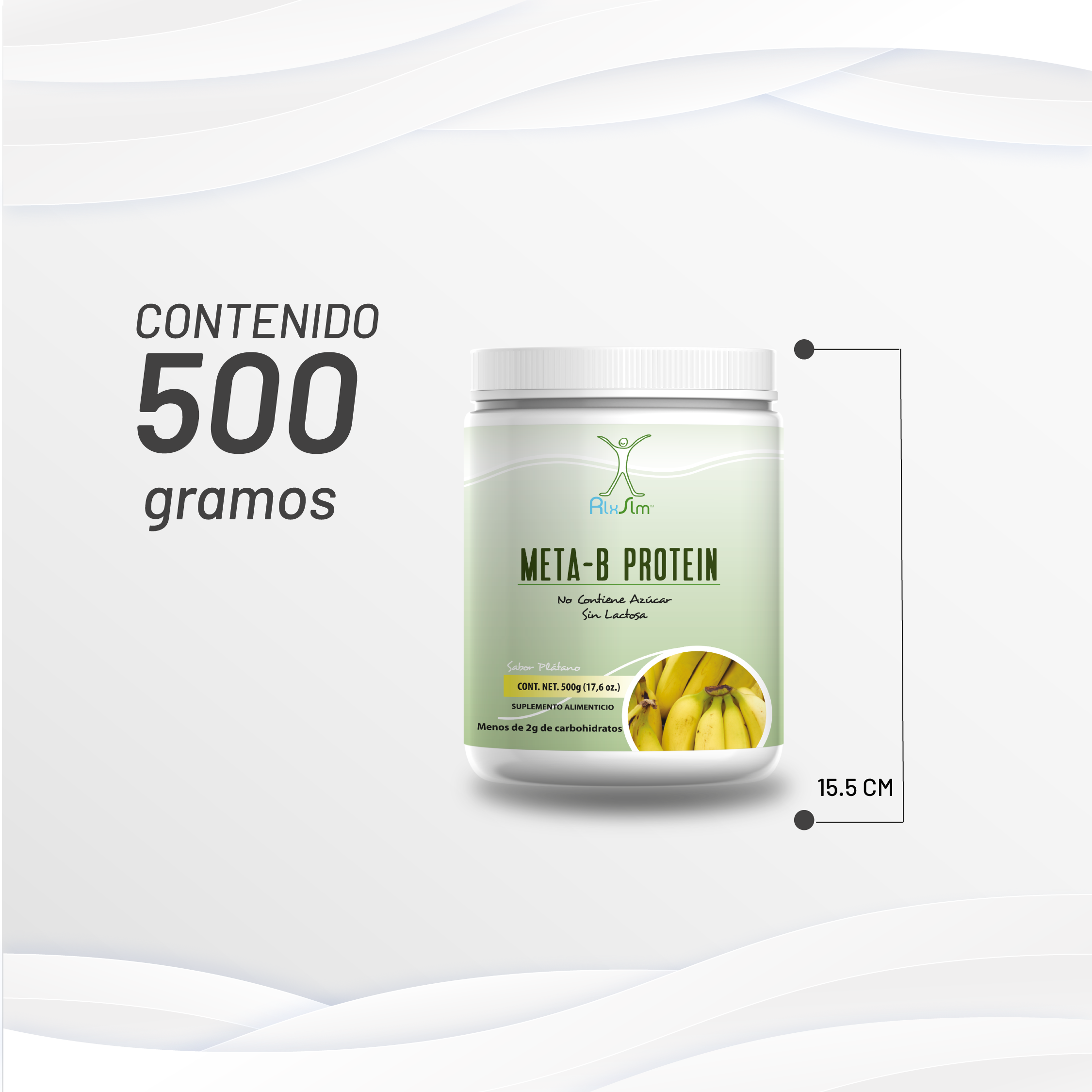 Proteína de Aislado de Suero de Leche-Whey Protein-Meta-B Protein Sin ...